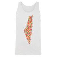 Floral Palestine Map Mlabbas